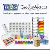 GMS Medicine Pill Taker's Cup - Durable, BPA-Free, Dishwasher-Safe for ...