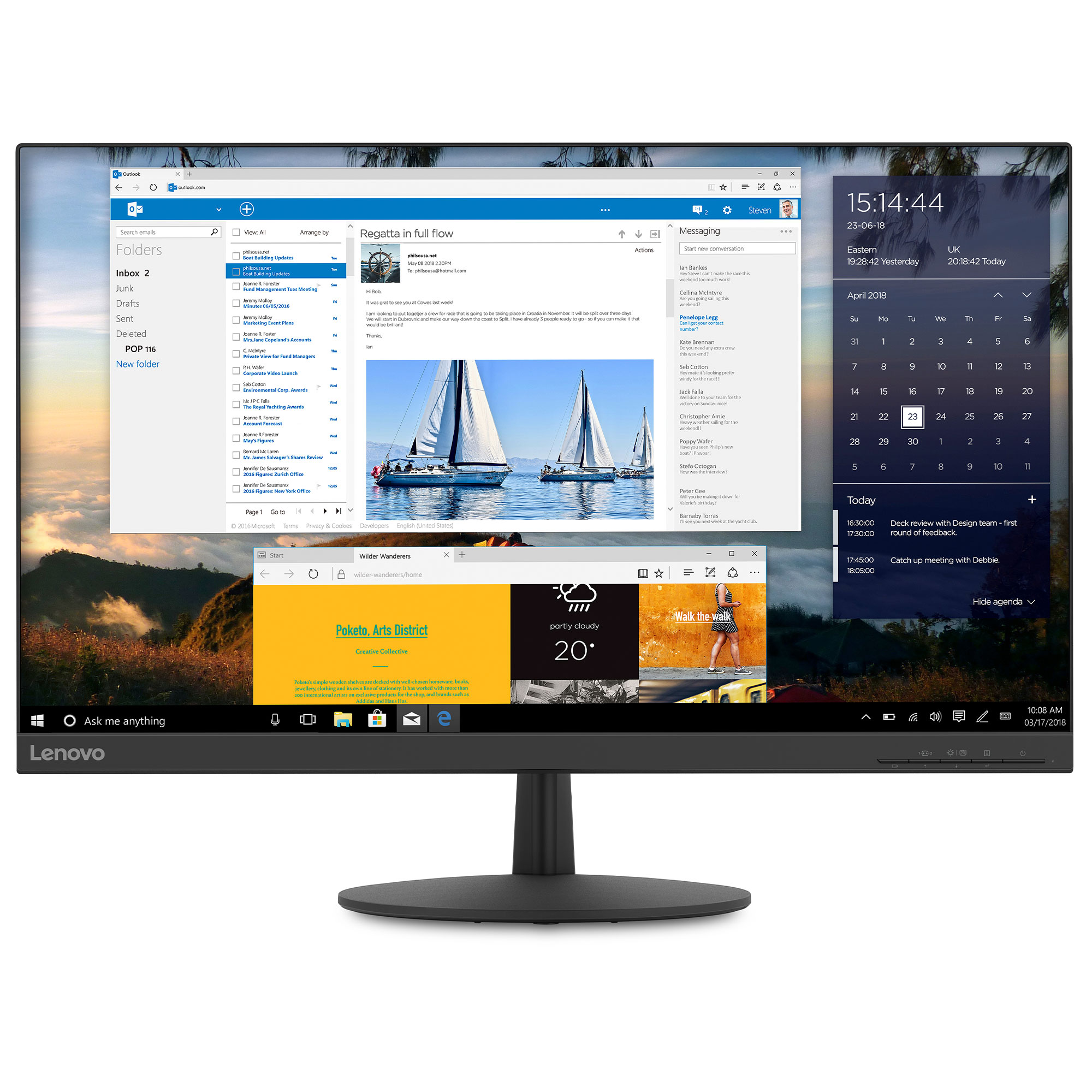 Lenovo L27q-30 27 Inch QHD Monitor | Walmart Canada