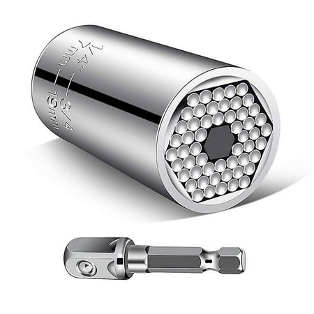 Universal Socket Wrench Set.magical Grip Socket Set Fits Standard 1/4 ...