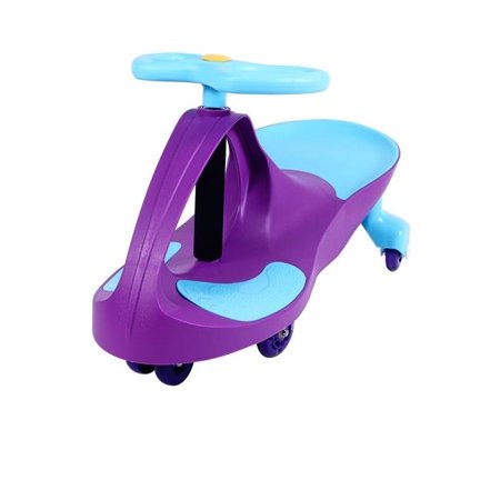 Joybay GT0121R-s Premium LED-Wheel Swing Car Ride on Toy, Grape ...