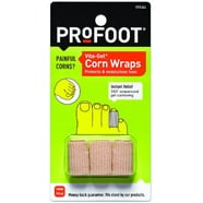 Profoot Care Vita-Gel Corn Wraps Pack of 3 HSA/FSA Eligible - Walmart.com