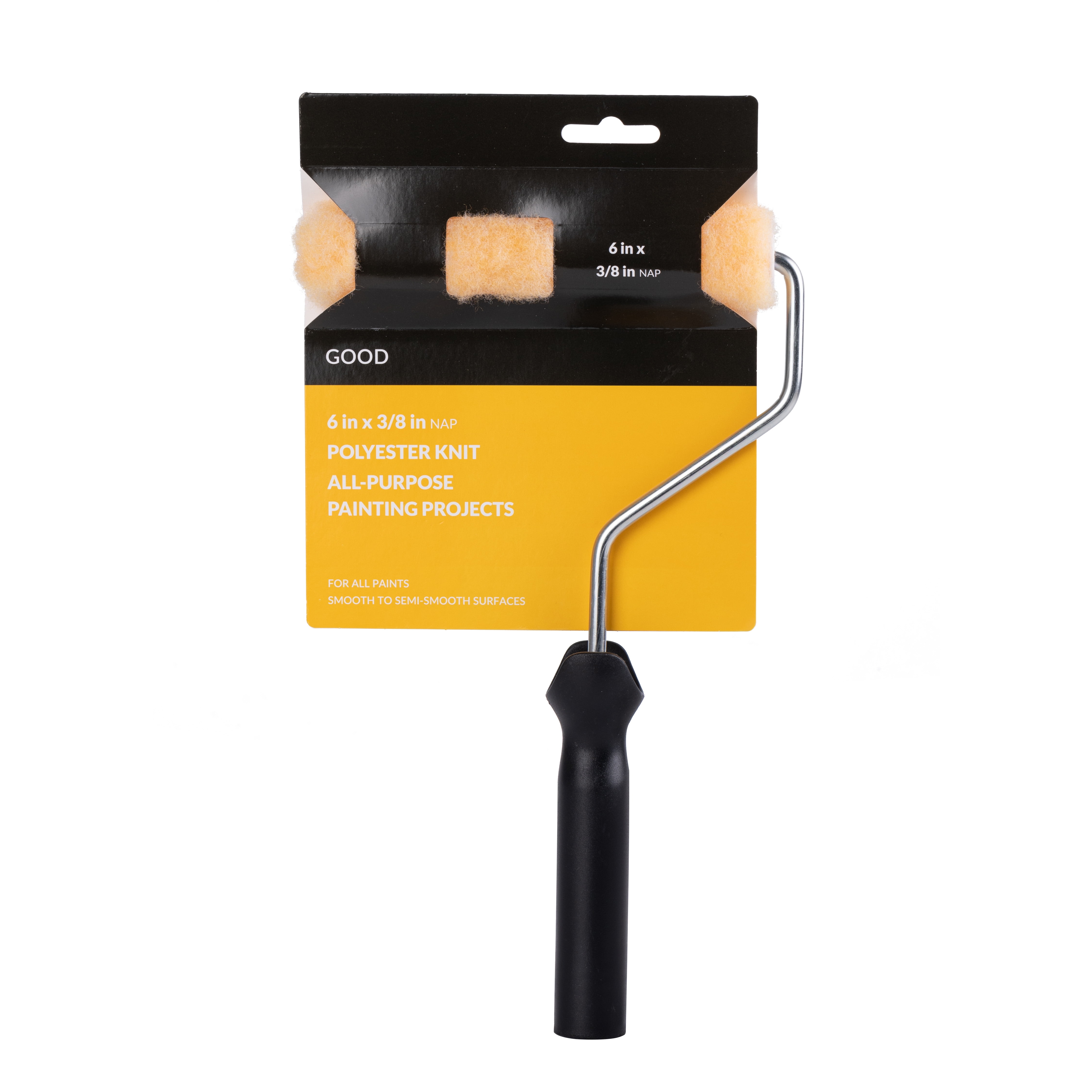 Good 6 x 3/8 in. Knit Polyester Mini Roller with Frame - Walmart.com