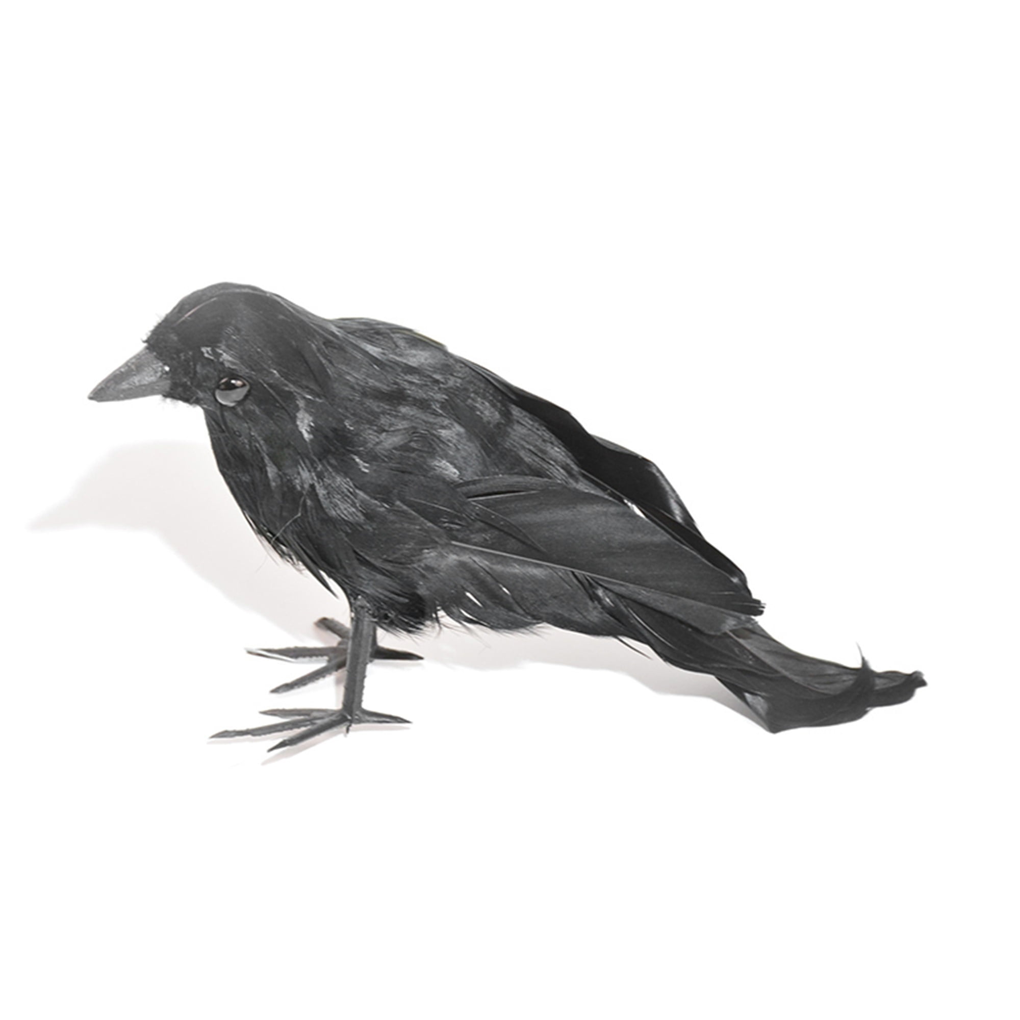 hirigin Crows Birds Props Decor Halloween Black Bird Artificial Crow ...