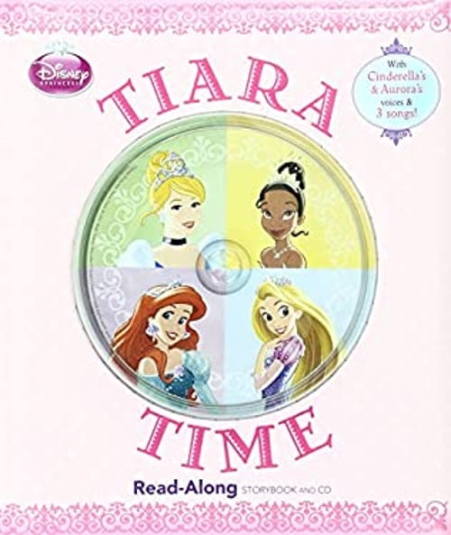 Pre-Owned Disney Princess Tiara Time (Read-Along Storybook and CD ...