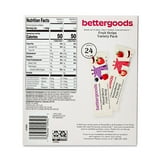 bettergoods Mixed Berry and Strawberry Fruit Strips Variety Pack 0.5 oz ...