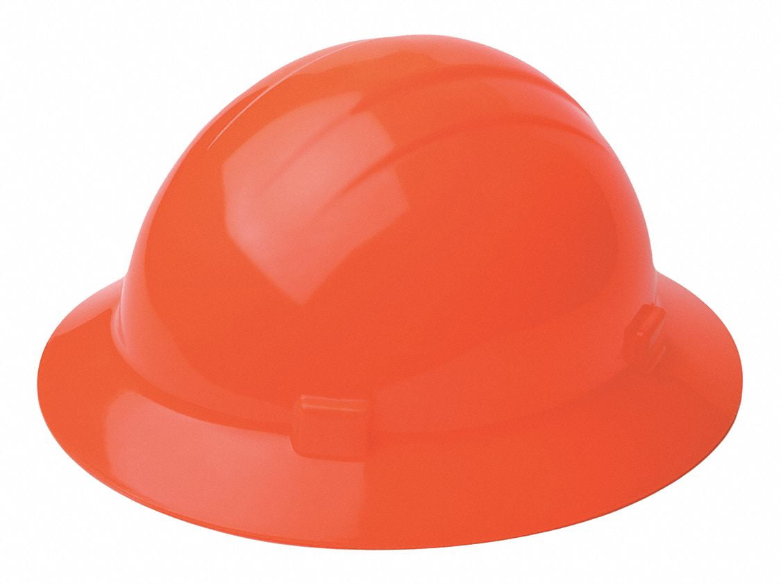 Erb Safety Hard Hat,Type 1, Class E,Hi-Vis Orange 19225 - Walmart.com