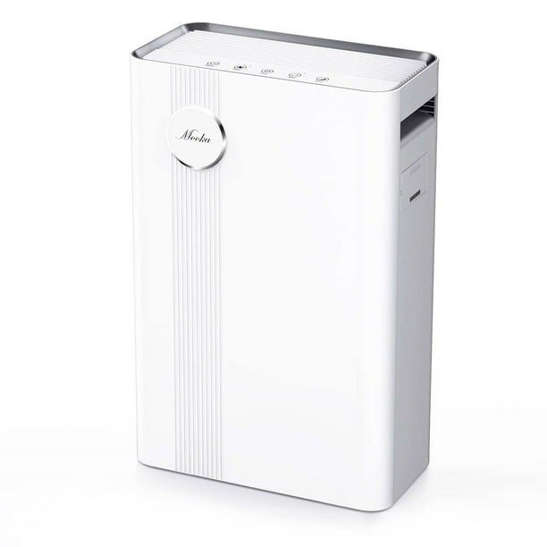 Mooka KJ203F-142 Home Air Purifier for Large Rooms w/ True HEPA Air Filter - Walmart.com