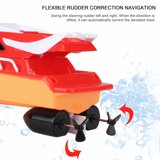 Kayannuo Toys Details Red Cool Water Remote Control Speedboat Children ...