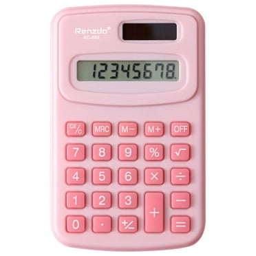 Pocket Calculator Small Battery Powered Calculator Bulk Mini Size 4 ...