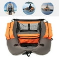 Portable Inflatable Fishing Boat Raft Backrest Adjustable Angle ...