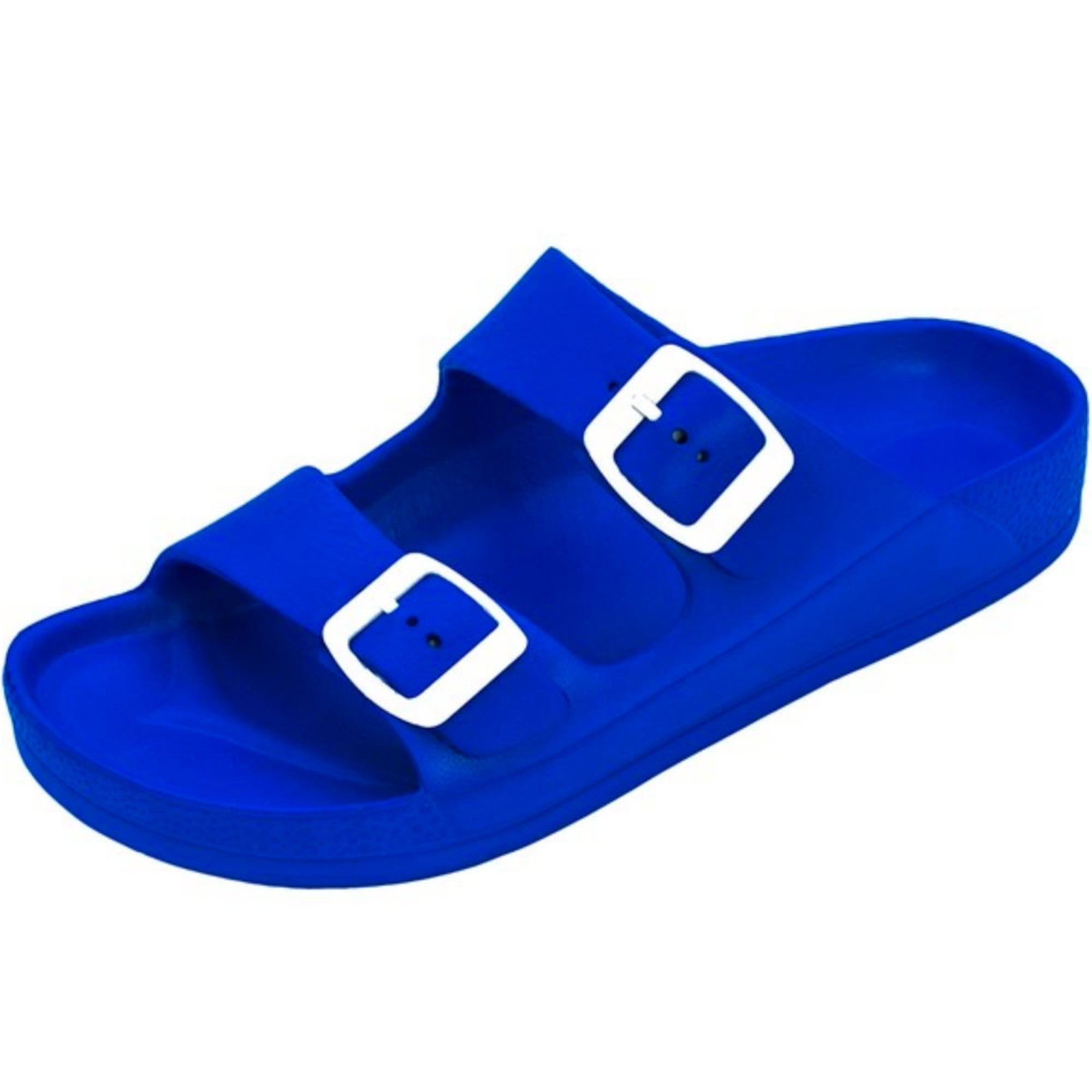 VENTANA Men's Slides Double Buckle Sandals Summer Sports Shoes ...