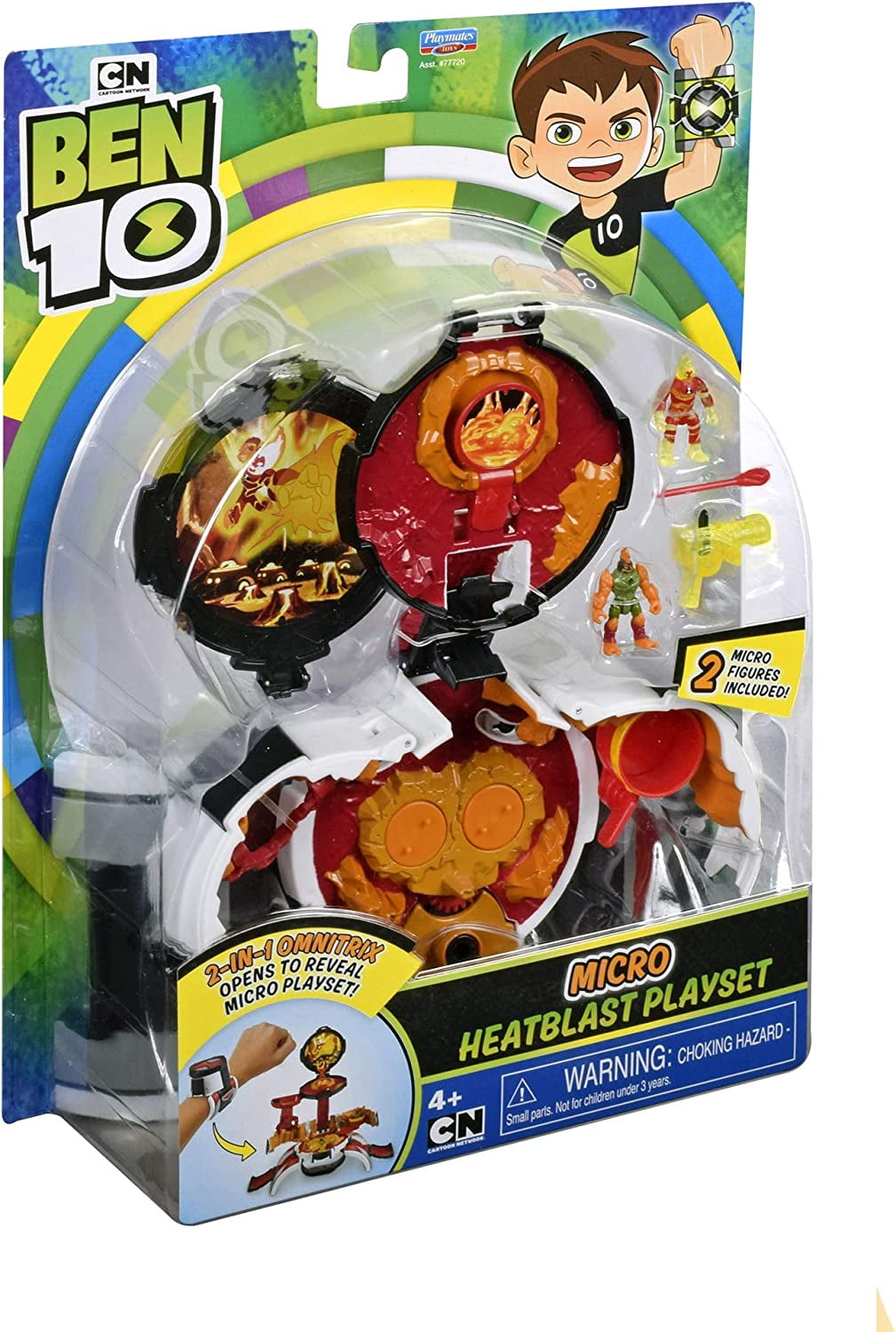 Buy Ben 10 Heatblast Micro World Omnitrix Playset Online at Lowest ...