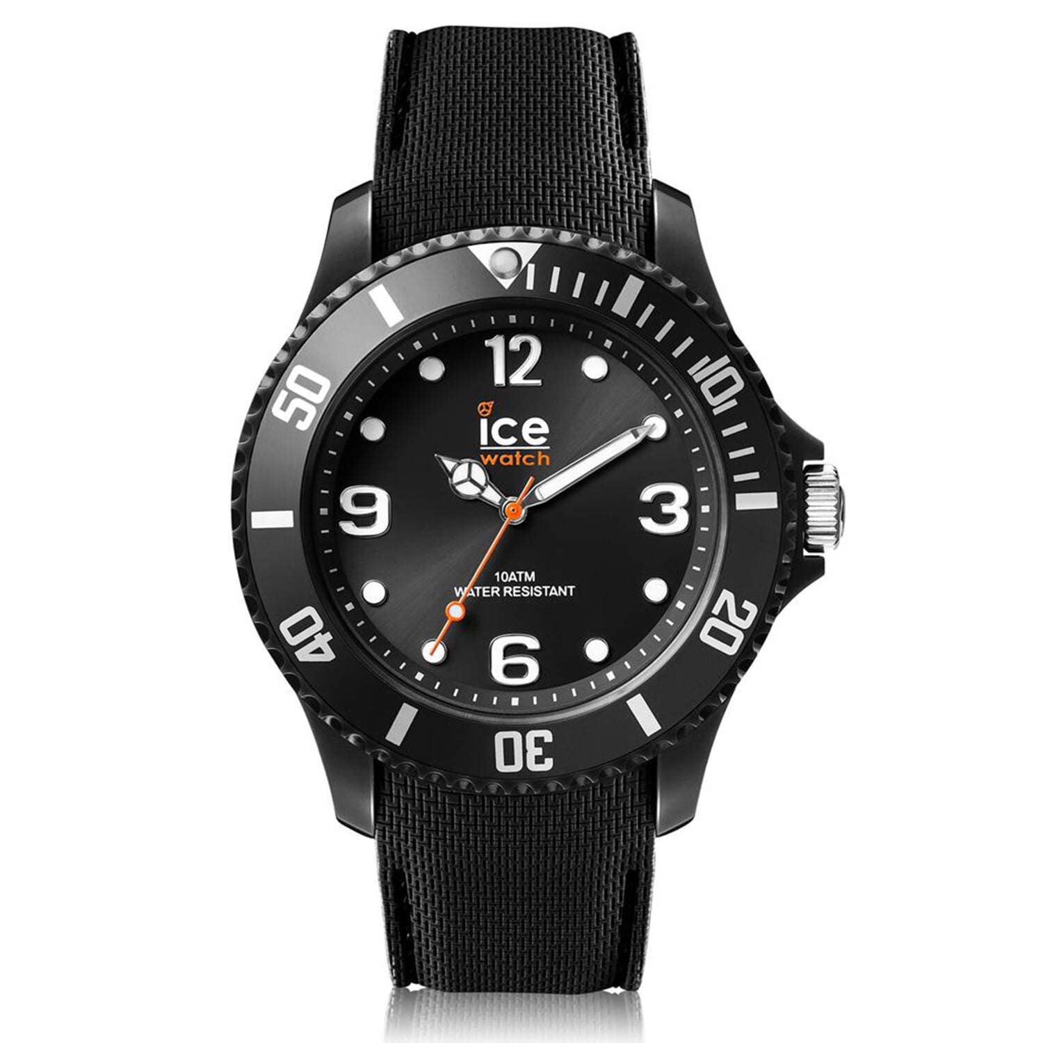 Ice-Watch Sixty Nine 007277 Black Silicone Quartz Fashion Watch ...