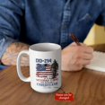 Veteran With American Flag Design Coffee Mugs, Personalized Choose Name ...