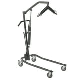 Drive Medical Hydraulic Patient Lift with Six Point Cradle, 5" Casters ...