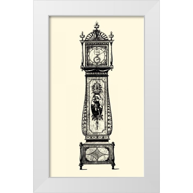 Antique Grandfather Clock Drawings