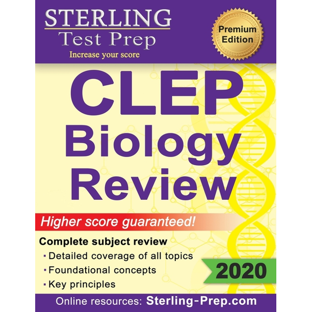 Sterling Test Prep CLEP Biology Review : Complete Subject Review ...