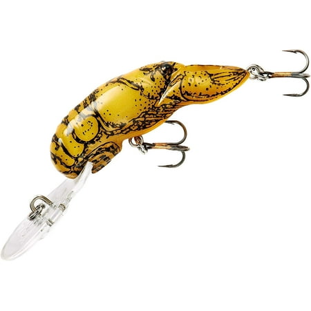 Rebel Lures Original Realistic Crawfish Crankbait Fishing Lure, Natural ...
