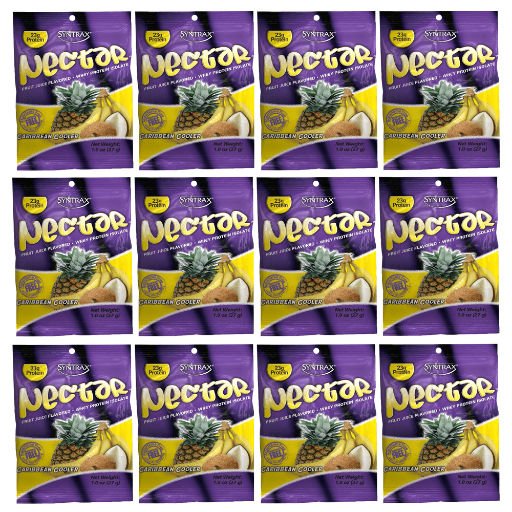 Syntrax Nectar Protein Powder Trial Sizes (12-Pack) - 15 flavors to ...
