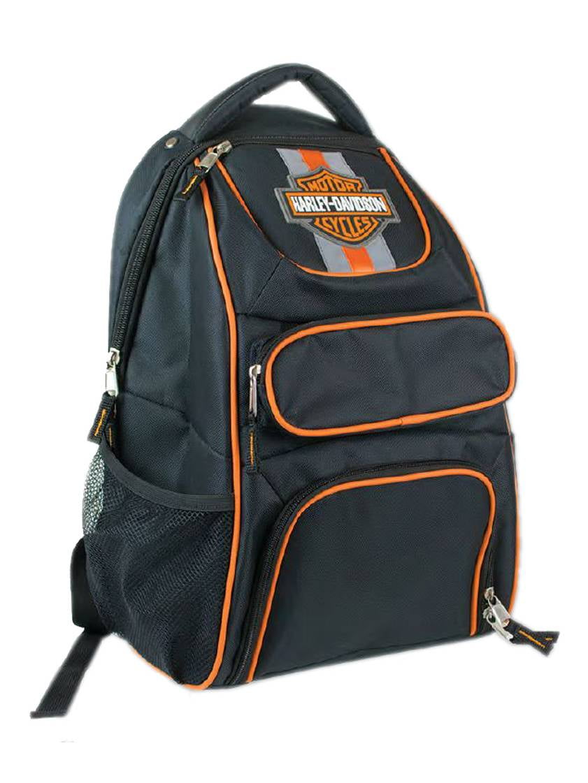 Harley-Davidson Compact Bar & Shield Reflective Backpack, 12 x 17 Black ...