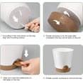 Indoor Self Watering Planters with Drainage Holes and Saucers, Assorted ...