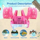 Life jackets for kids, Pool Floats Swim Vest Kids Jacket for 2-6, Arm ...