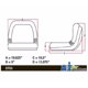 TY15863 Yellow High Back Seat / John Deere Lawn Mowers 130-430 ...