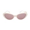 Versace VE 4433U Plastic Womens Cat-Eye Sunglasses White 54mm Adult ...