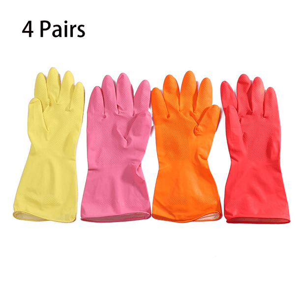 Rubber gloves washing up store