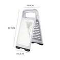 Box Grater With Handle For Cheese Vegetables And Ginger Handheld Food ...