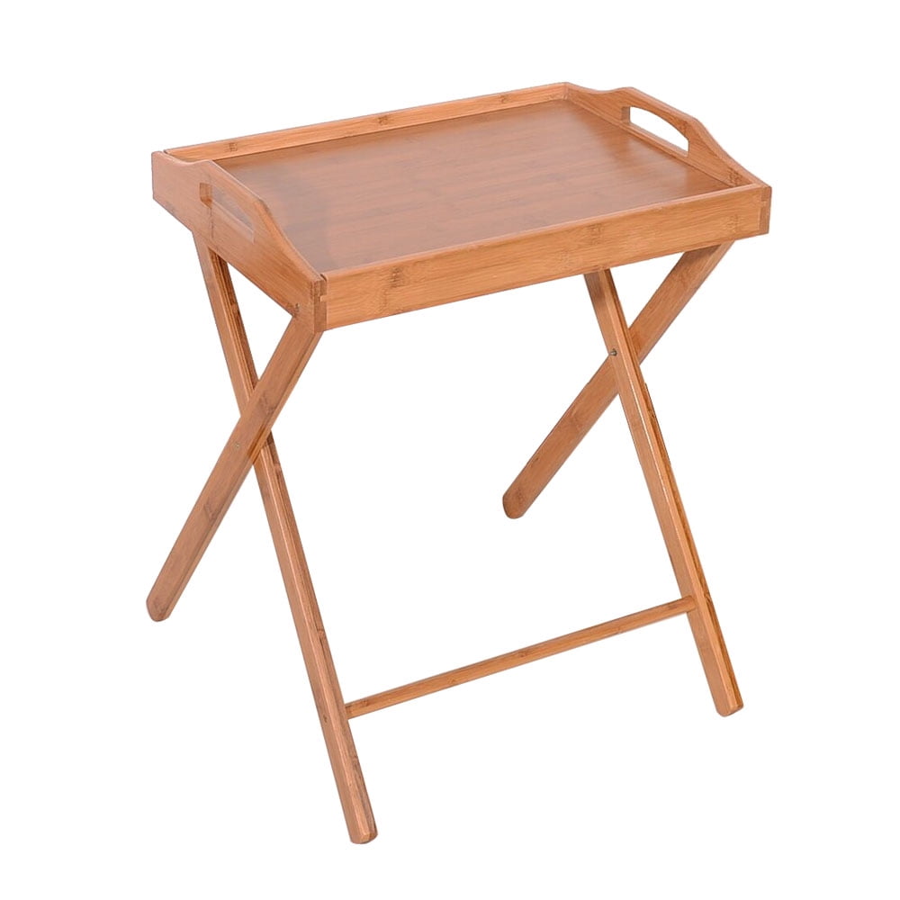 Zimtown Wooden Folding Dinner Table TV Tray Coffee Stand Serving Snack Zimtown Wooden Folding Dinner Table TV Tray Coffee Stand Serving Snack