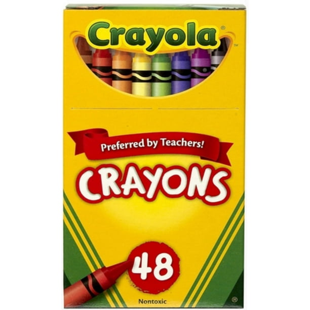 Crayola Crayons 48 ea (Pack of 6) - Walmart.com - Walmart.com