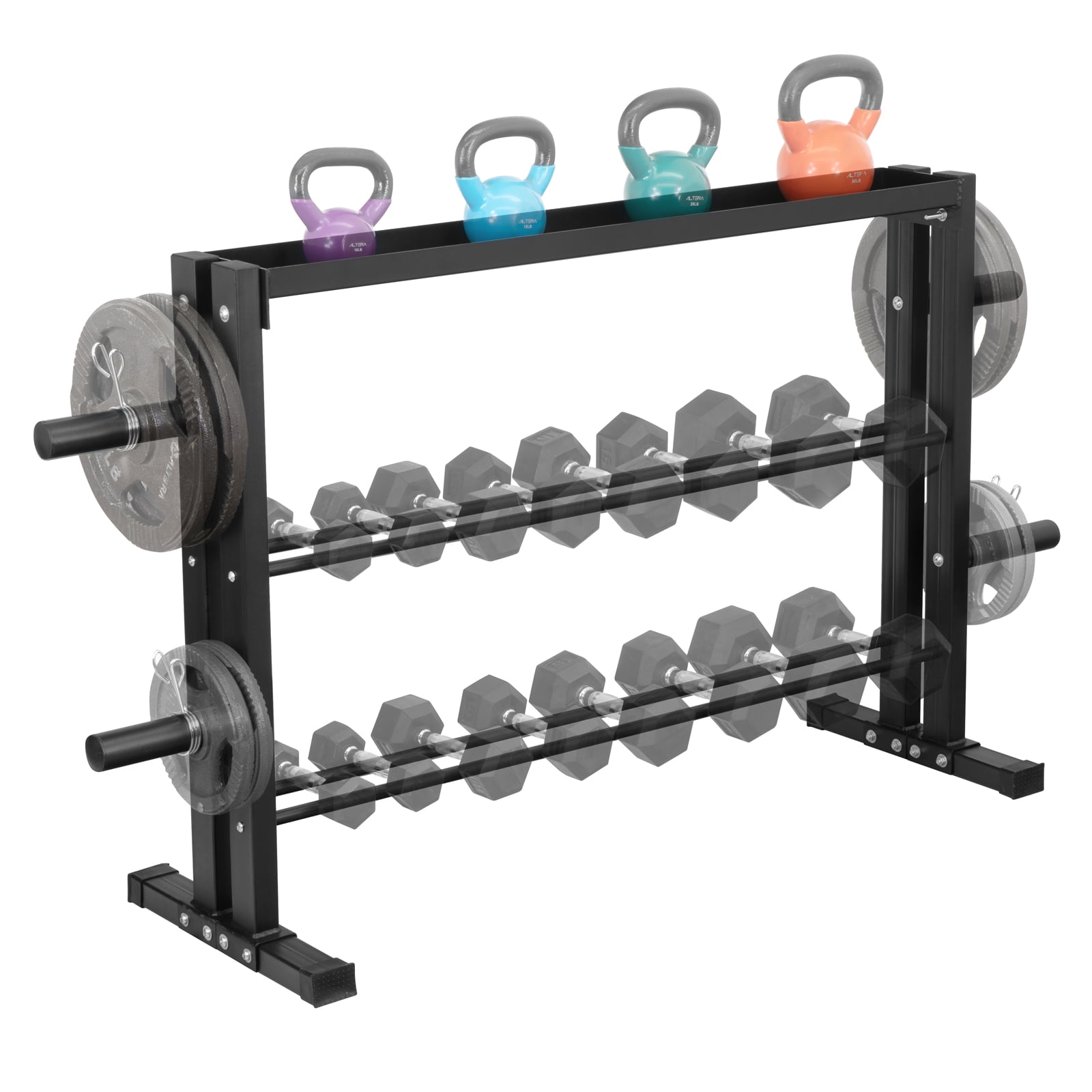 Rack para Pesas Altera multifuncional 3 Niveles 550Lbs | Walmart en línea