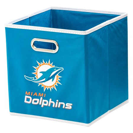 Franklin Sports NFL Miami Dolphins Collapsible Storage Bin - NFL ...
