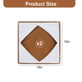 2pcs Heat Press Platen Wrap Cover, 15" x 15" Teflon Sheets, Non-Stick ...