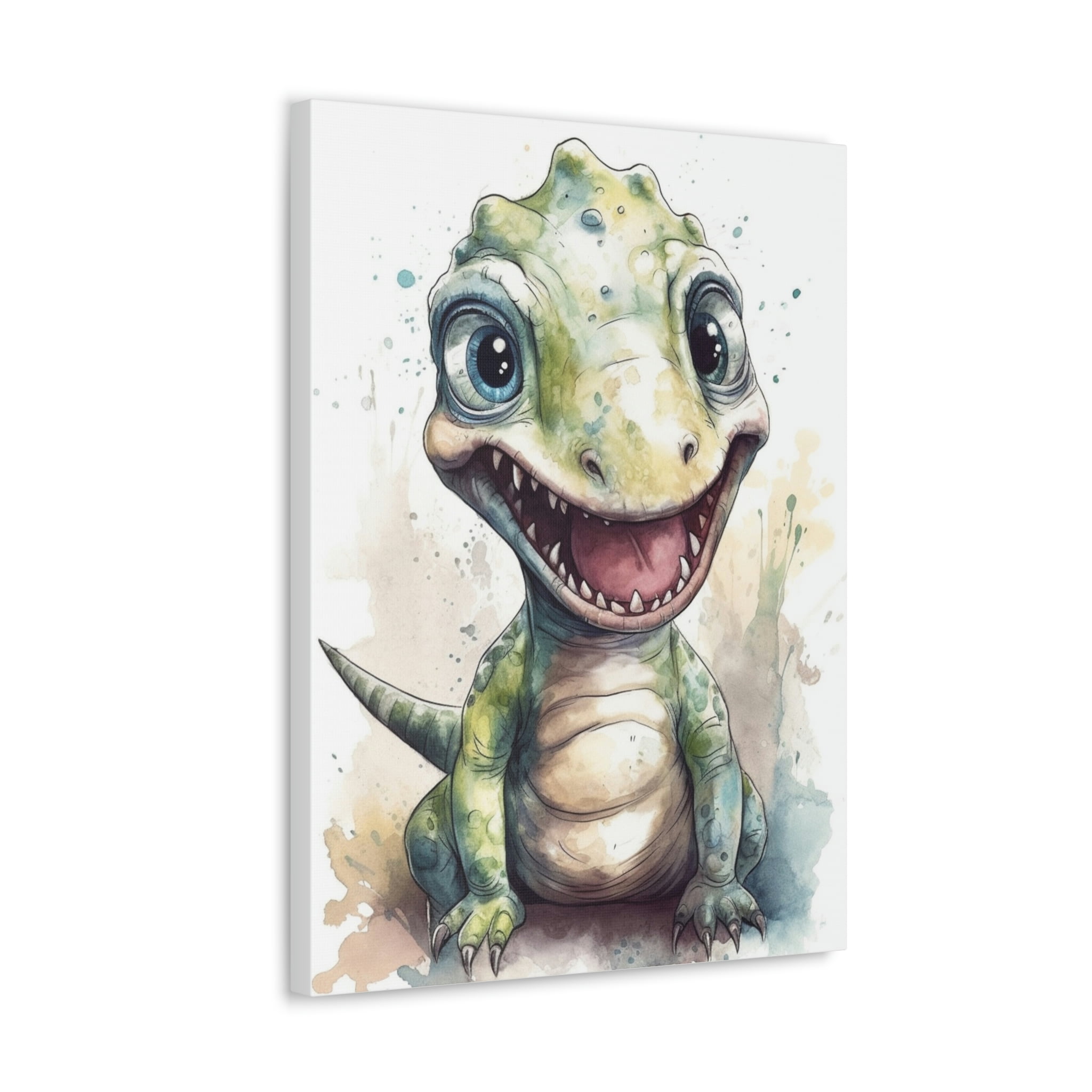 Watercolor T-Rex Painting 2 - Nursery Collection - Bedtime Stories ...