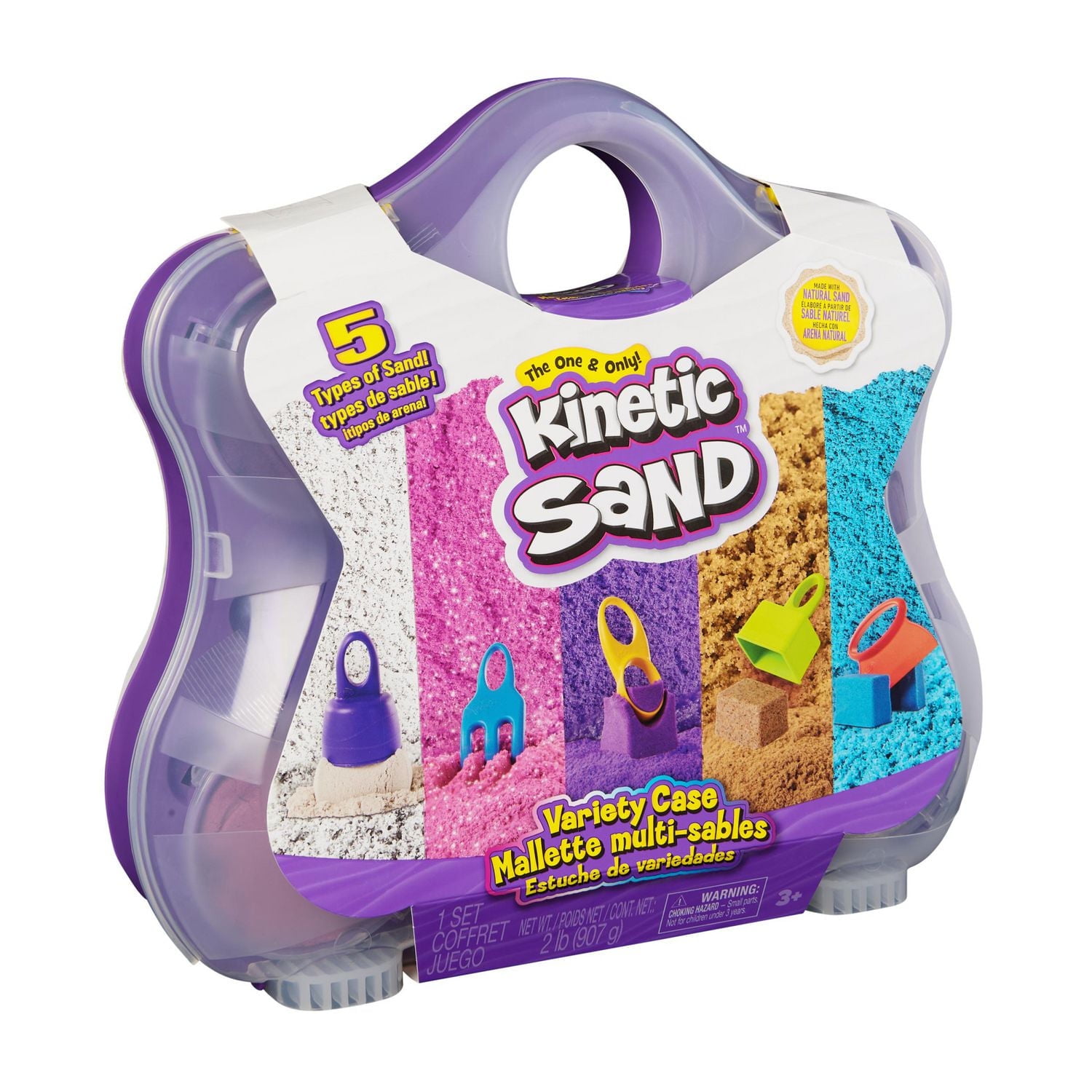 Click here for Kinetic Sand  Variety Case With Beach  Neon & Shim... prices