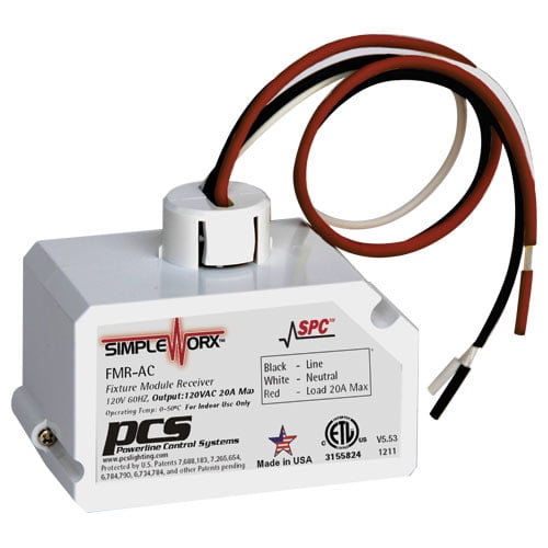 PCS SimpleWorx Fixture Module Relay, 20A (FMR-AC) - Walmart.com ...