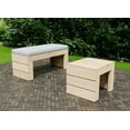 Plans for Wooden Easy Build Garden Modular Seating and Tables US ...