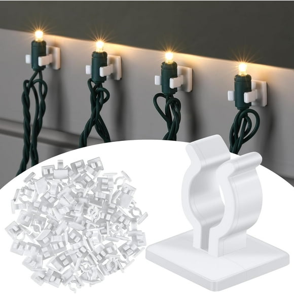 Mini Light Adhesive Clips