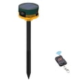 fankhu Solar Beast Repeller Wireless Remote Control 1200mAh Wild Animal ...