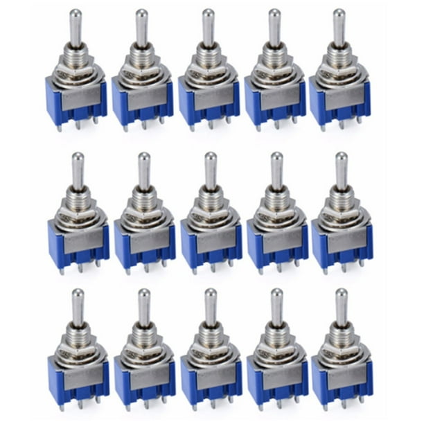 Toggle Switch Double Throw Rocker Switches Waterproof Single Pole ...