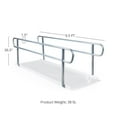 Titan Ramps 9.5' Wheelchair Mobility Entry Ramp Handrails - Walmart.com