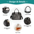 Lunch Bag Reusable Cooler Bags Portable Lunch Tote with Adjustable ...