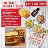 Del Real Foods Lightly Seasoned Pulled Chicken, 15 oz (Cooked ...