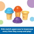 Learning Resources Mini Letter Scoops, 52 Pieces, Ages 3+,Preschool ...