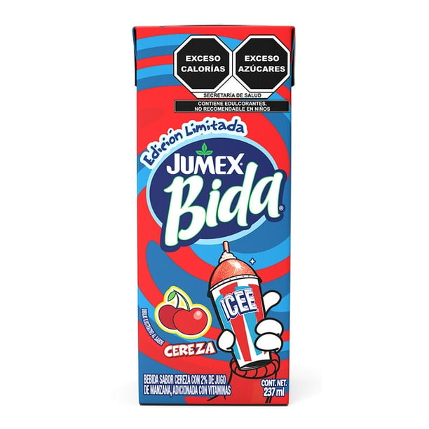 Bebida Jumex Bida sabor cereza 237 ml | Bodega Aurrera en línea