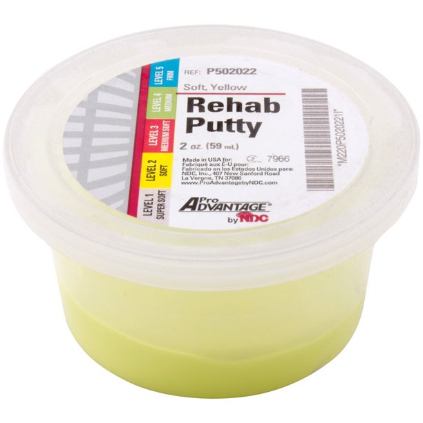 Therapy Putty Soft Yellow, 2 oz - Walmart.com