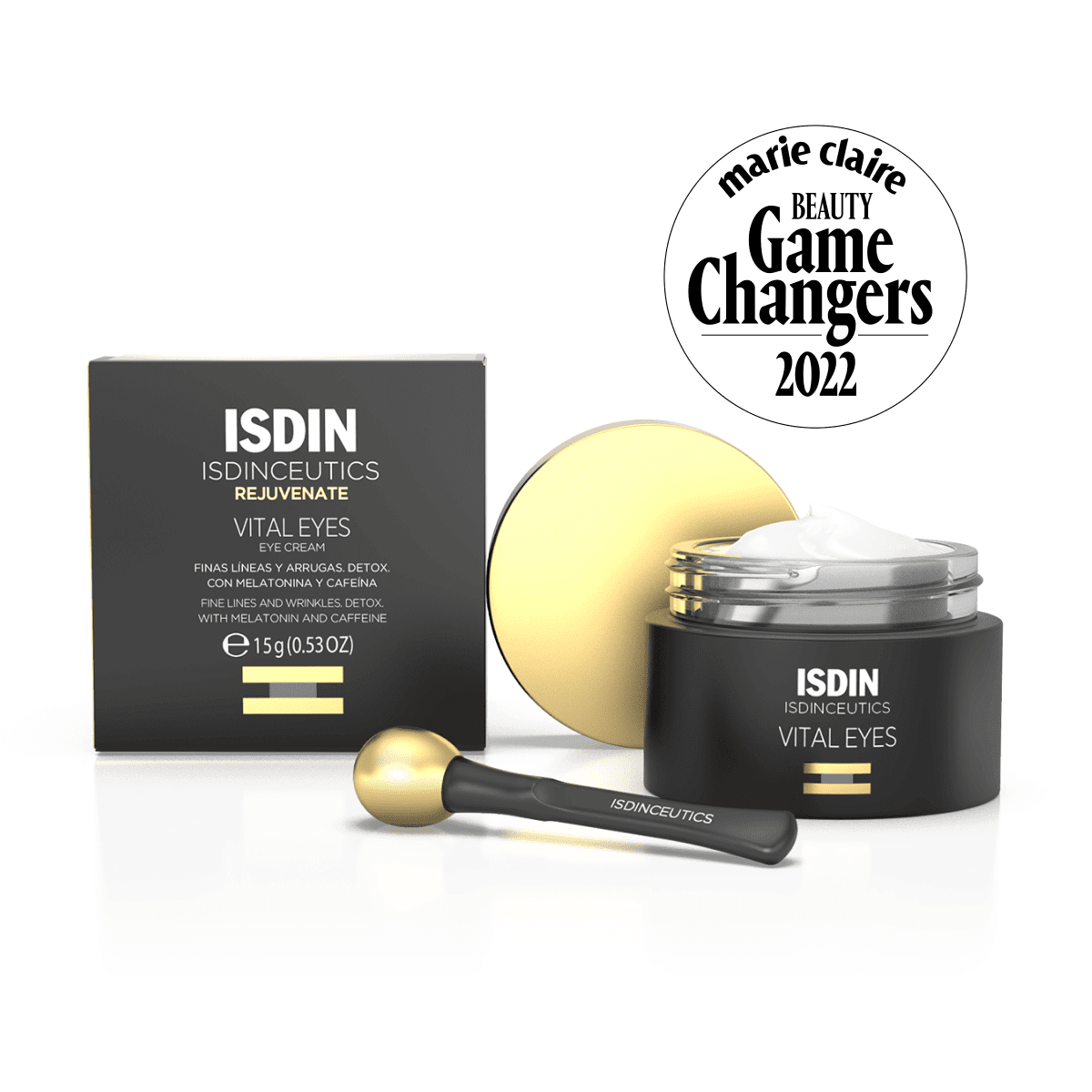 ISDIN Isdinceutics Vital Eyes - Night Eye Cream for Wrinkles Formulated ...