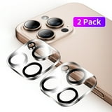 Liwarace 2Pcs Camera Lens Protector, Clear Tempered Glass for iPhone 16 ...